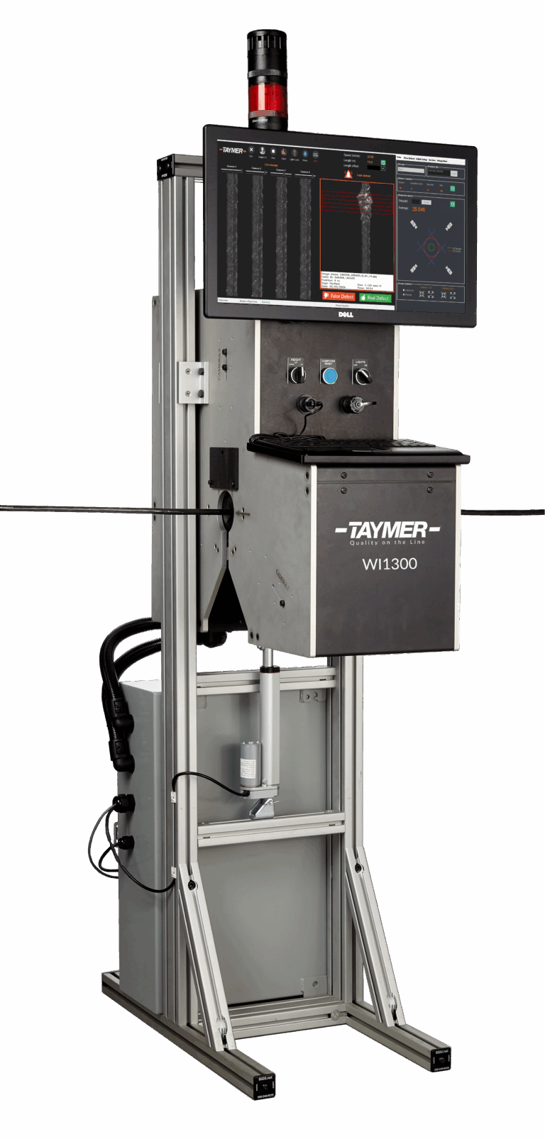 Wrap Defect and Flaws Inspection Machine WI1300 | Taymer International