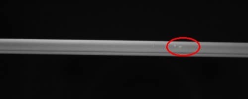 Optical Surface Inspection with Accurate Diameter Measurement